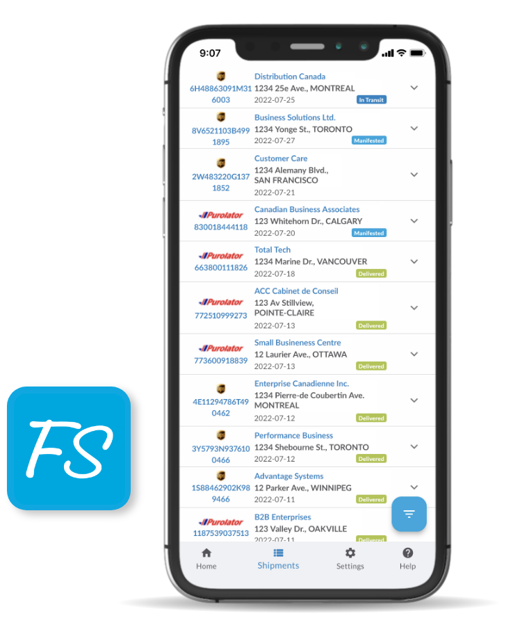 Shipment Tracking App by FlagShip | Free to Download