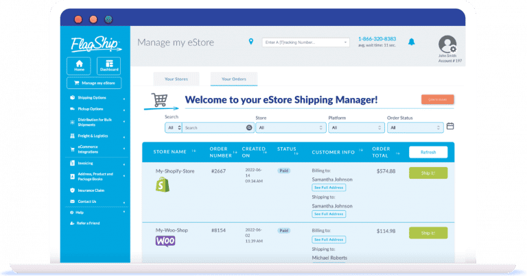 EStore Shipping Manager | ECommerce Shipping Simplified